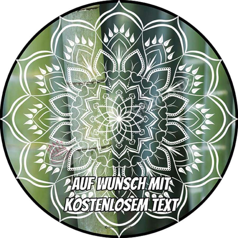 Motiv: Mandala Bambus Hintergrund von Deintortenbild – Tortenaufleger ...